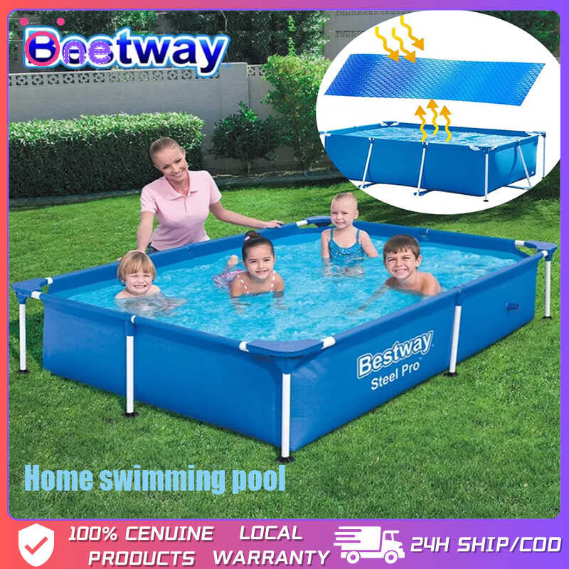 Rectangular Folding Adult Family Iatable For Kids Big Size Swimming ...