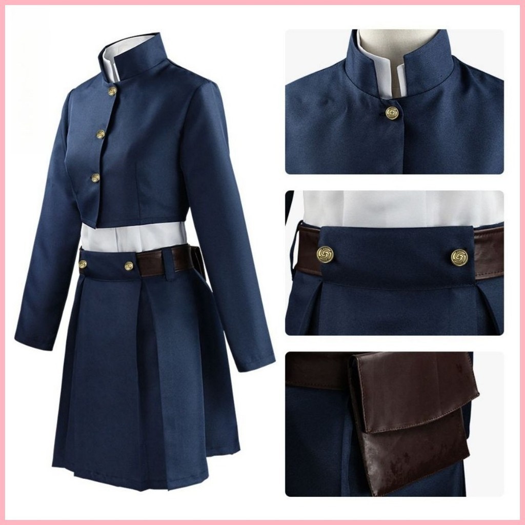 Anime Jujutsu Kaisen Cosplay Costume Nobara Kugisaki Yuji Itadori Zenin ...
