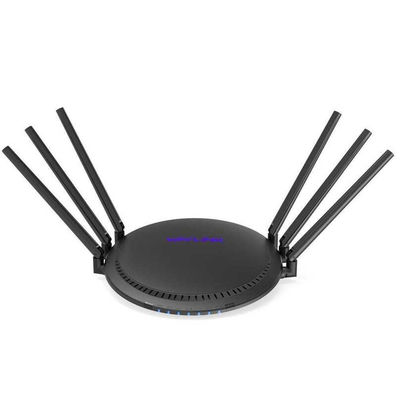 Wavlink AC2100 MU-MIMO Dual-band Smart Wi-Fi Router na may Touchlink ...
