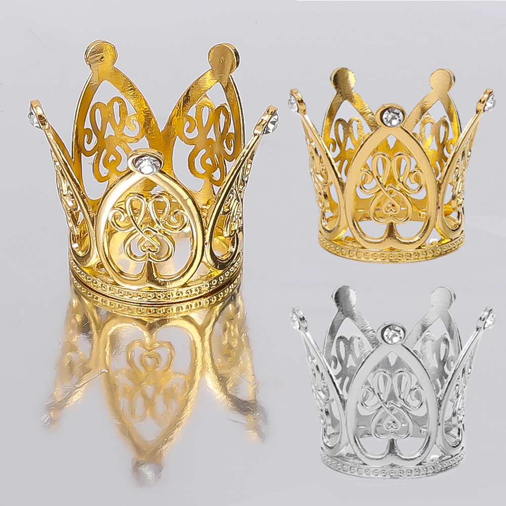 PVC Crown Home Decor Candle Holders Wedding Decoration Accessories ...