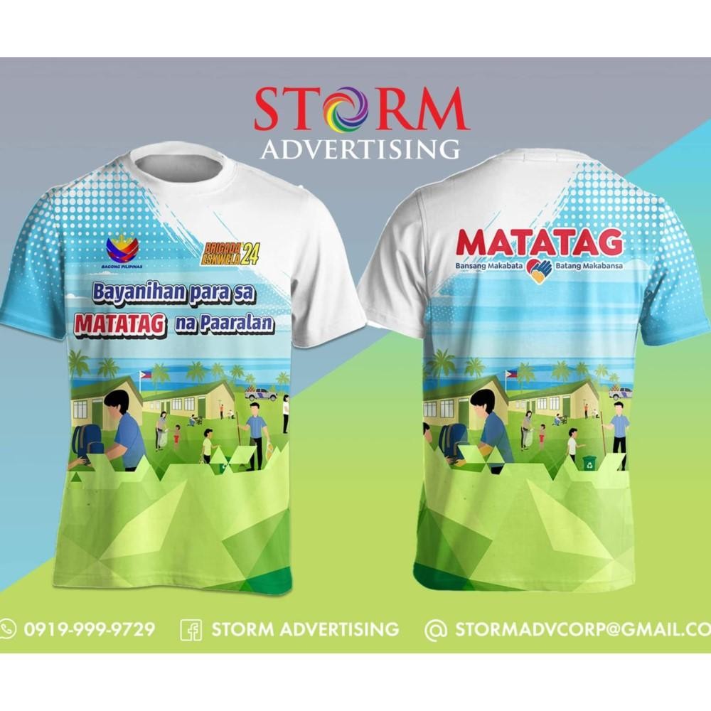 Matatag Shirts Full Sublimation Women's T-shirts deped Women And Men ...