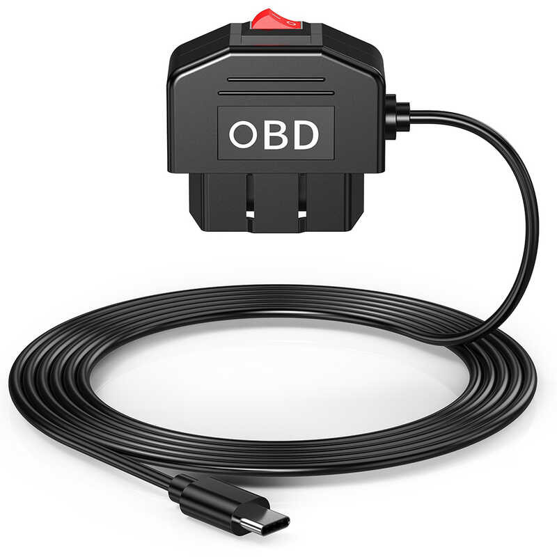 OBD Upang Obd2 Micro Type C Mini USB Charger Power Cable Para Sa Dash ...