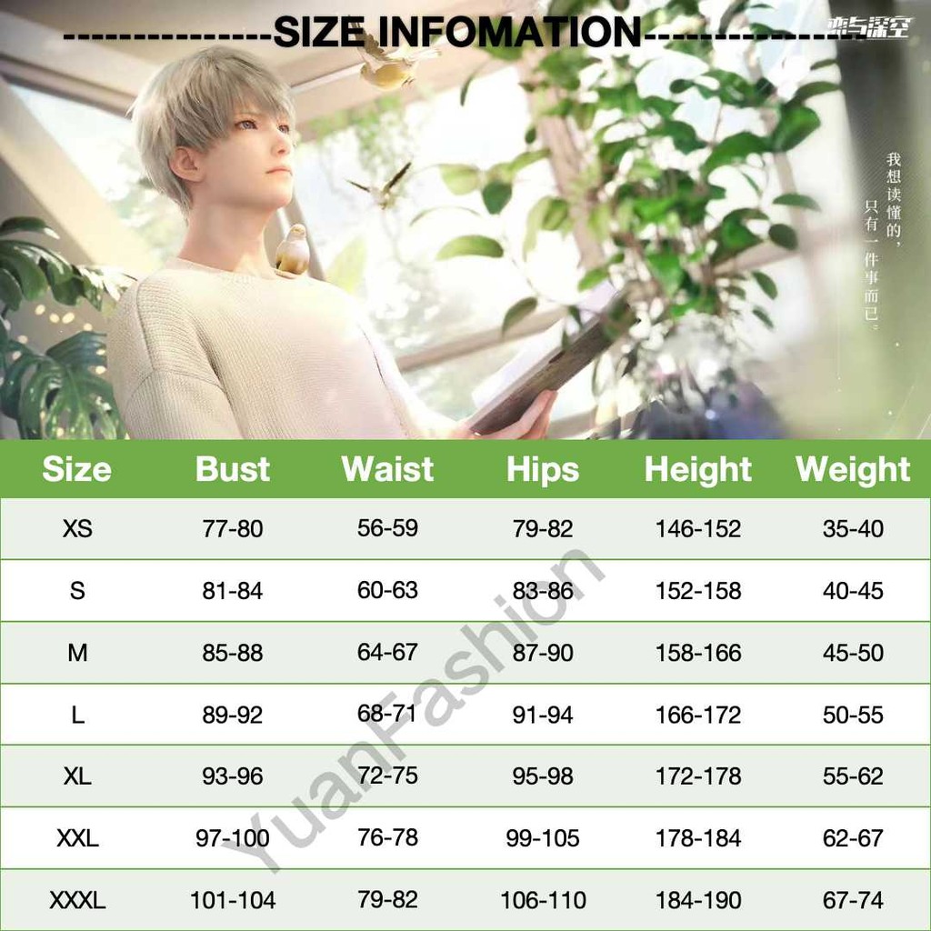 [Ready Stock] Love and deepspace cosplay Xavier cosplay clothing Two ...
