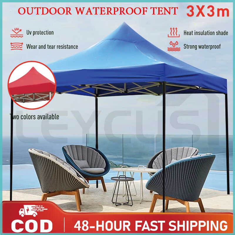 Waterproof Gazebo Retractable Tent 3X3/3X4.5M Folding Thicked Sunshade ...