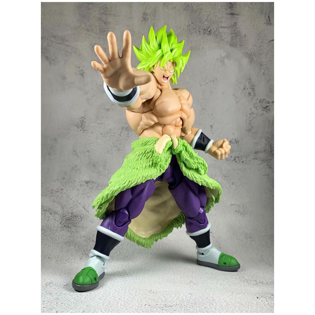 SHF Dragon Ball Super Broly Action Figure Saiya Collection Doll Anime ...