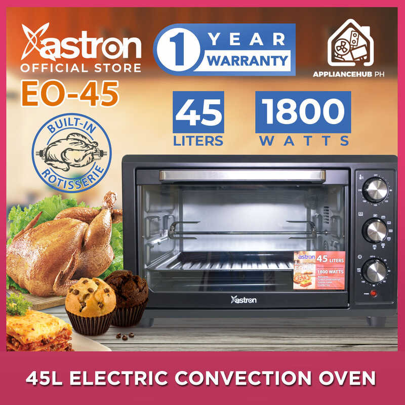 Astron Eo-45 Electric Convection Oven With Built-In Rotisserie And ...