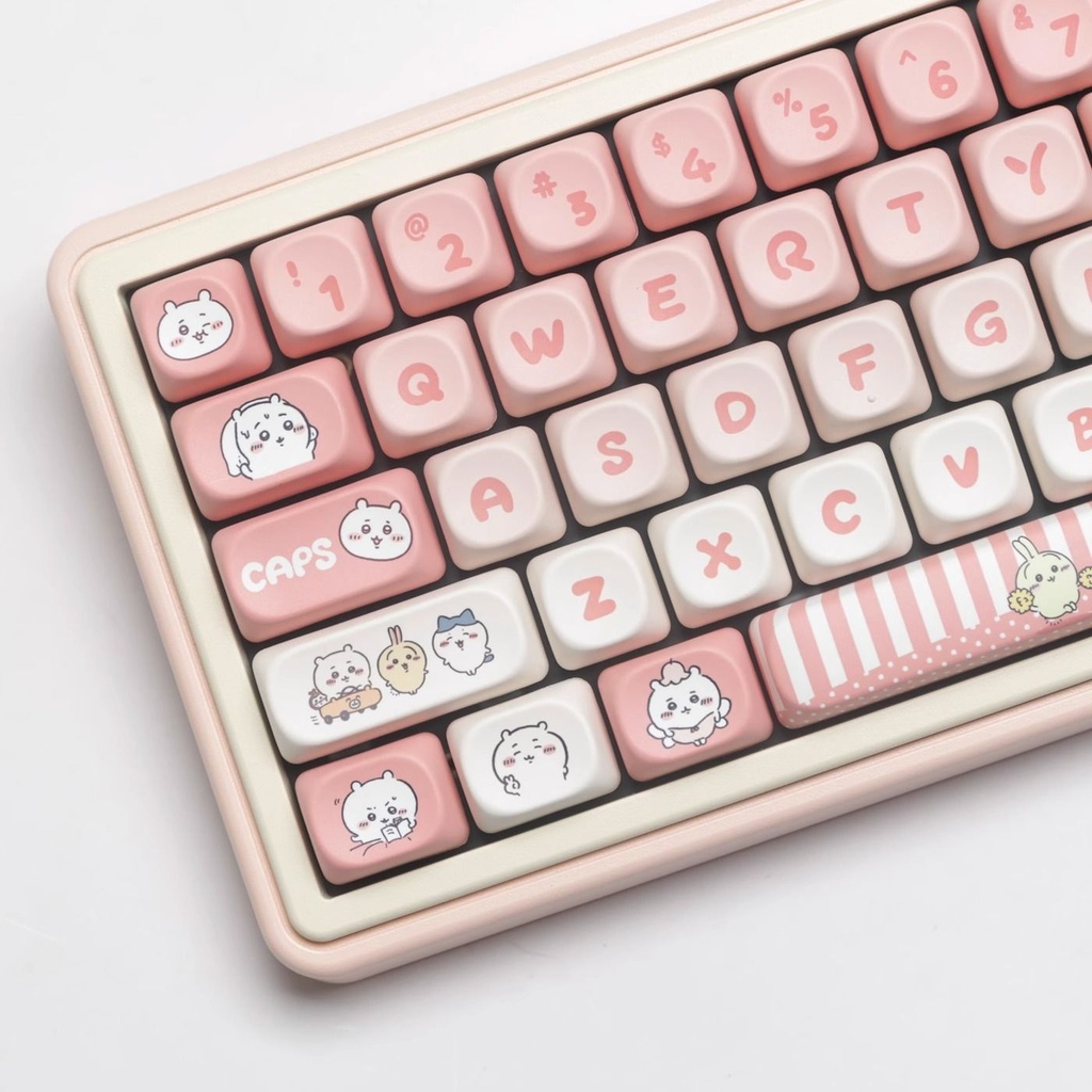 Kawaii Keycaps MOA Profile PBT Material DYE-SUB MX Type Cute Keycap ...