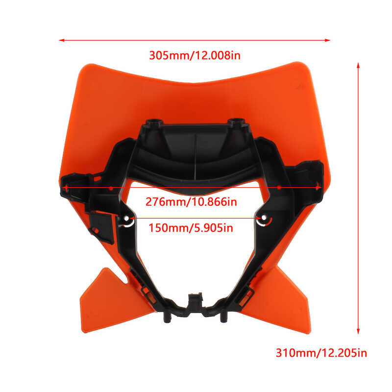 ZXH Para Sa KTM Headlight Plastic Mask Motorcycle XC SX SXF XCW 125 ...