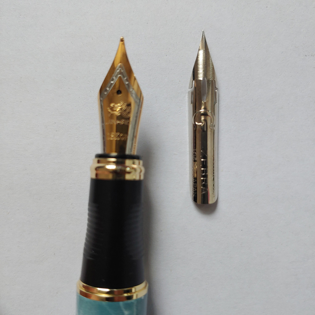 Flexible Zebra G Nib On Jinhao X450 Instead Dip Calligraphy Manga ...