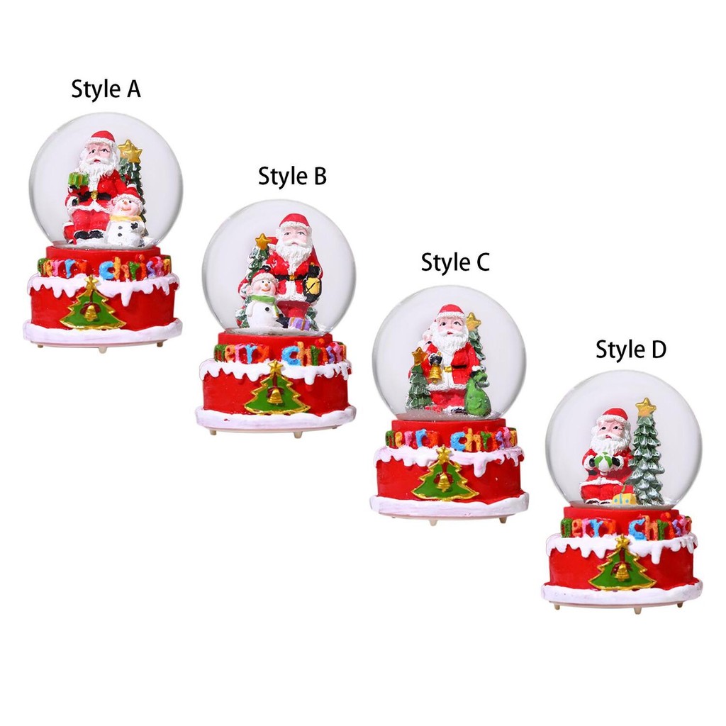 Light Up Christmas Crystal Balls Table Centerpiece For Shelf | Shopee ...