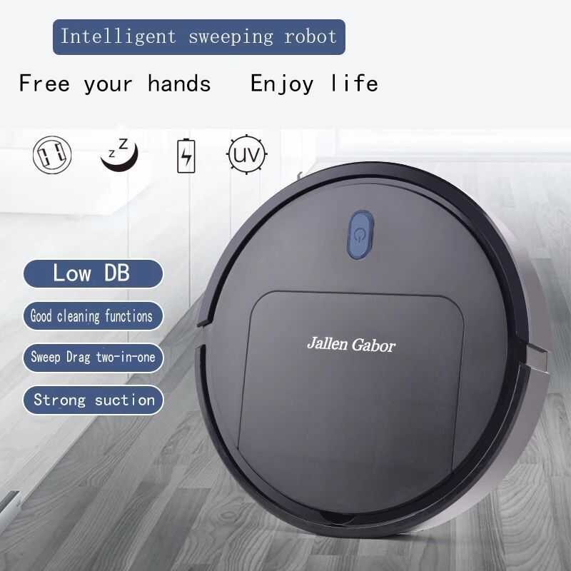 Robot Smart Vacuum Cleaner Small Appliance 5In1 Charging Cleaning Hine ...