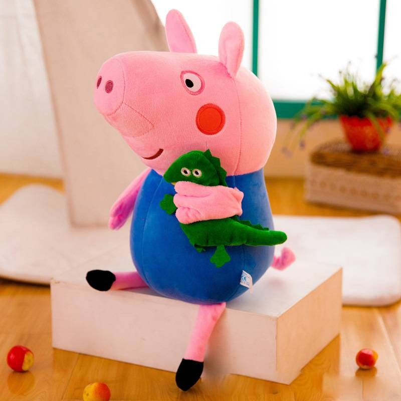 Pig Adorable Peppa Plush Toy Family Set Featuring Soft Pink Pig Dolls ...