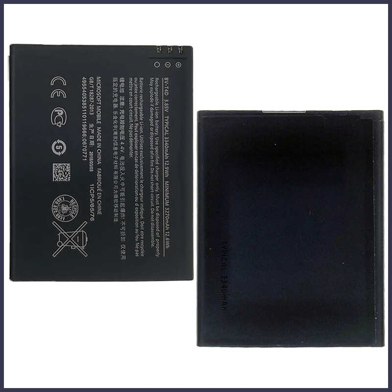 3340Mah Original Bv-T4d Bvt4d For 950 Cityman Lumia 940 XL Rm-1118 Rm ...