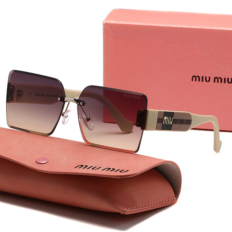 2025 the New Rimless Sunglasses Unisex Korean Luxurious Outdoor ...