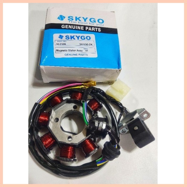 skygo stator magneto assy skygo genuine parts | Shopee Philippines