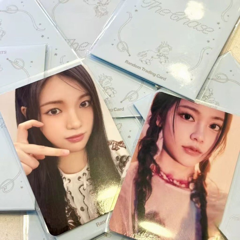 2pcs Kpop Idol Hearts2hearts Flash Photo Card Fan Gift Peripheral ...