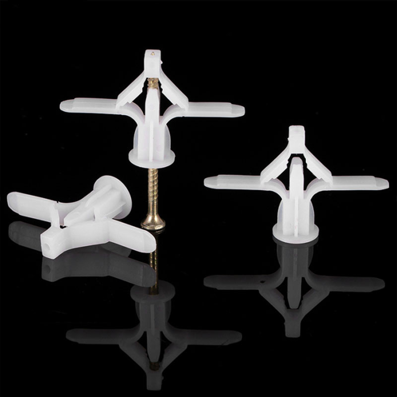 50pcs Aircraft Butterfly Expansion Screw Expanding Tube Anchors Shield ...