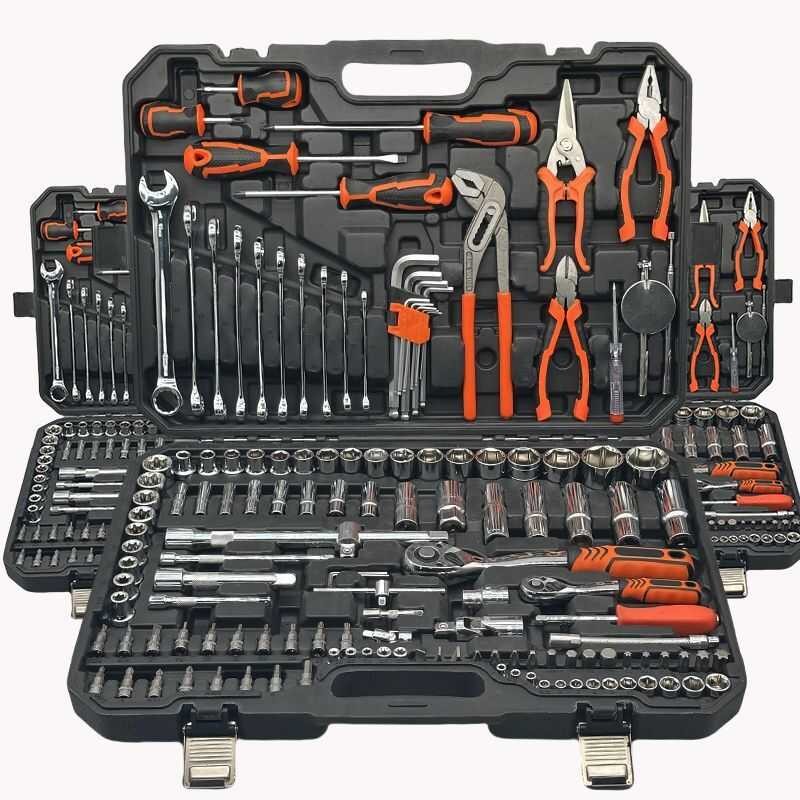 Auto Repair Tool Set Socket Wrench Ratchet Car Maintenance Combination ...