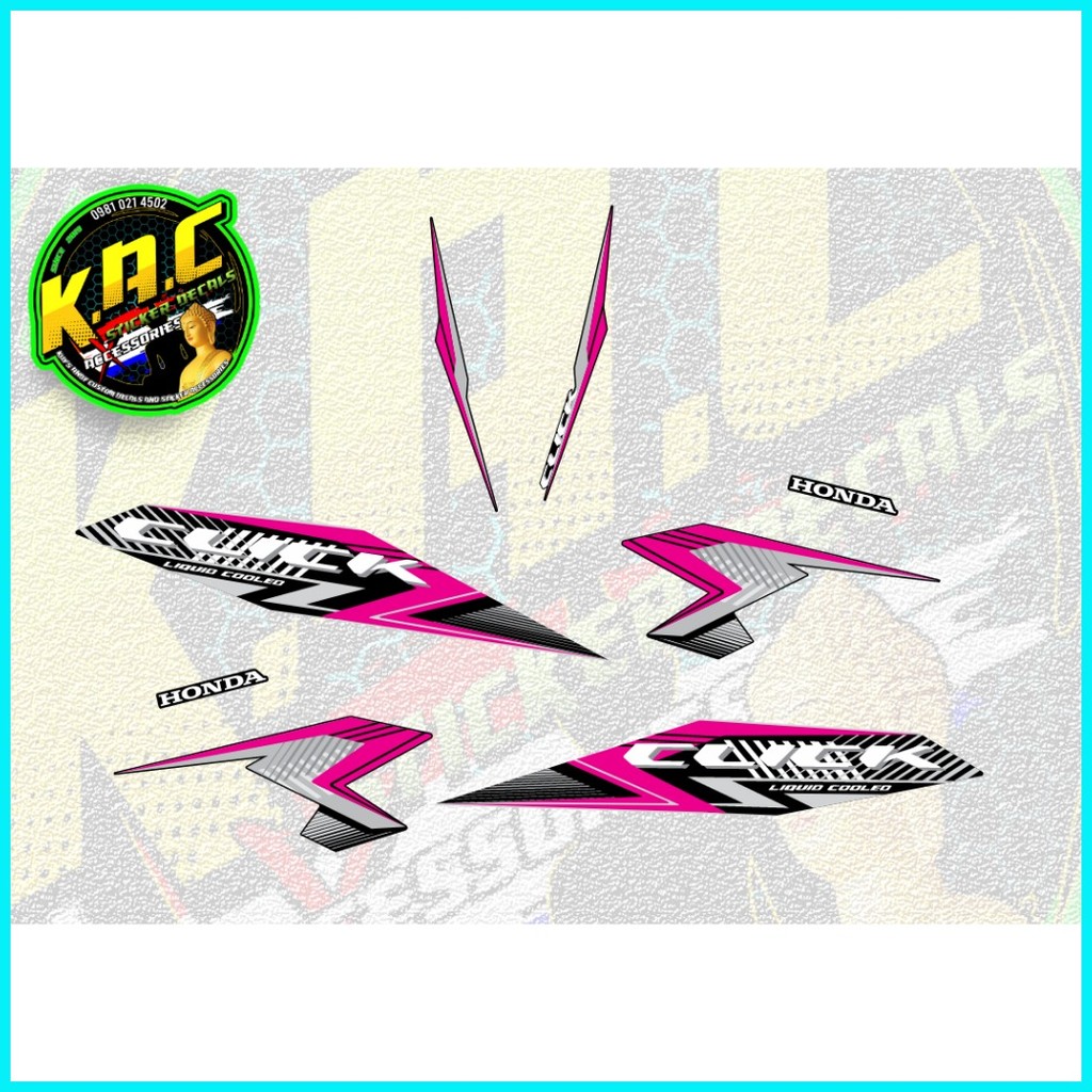 Honda Click 125 V4 Stock Decals Sticker 2025 | Shopee Philippines