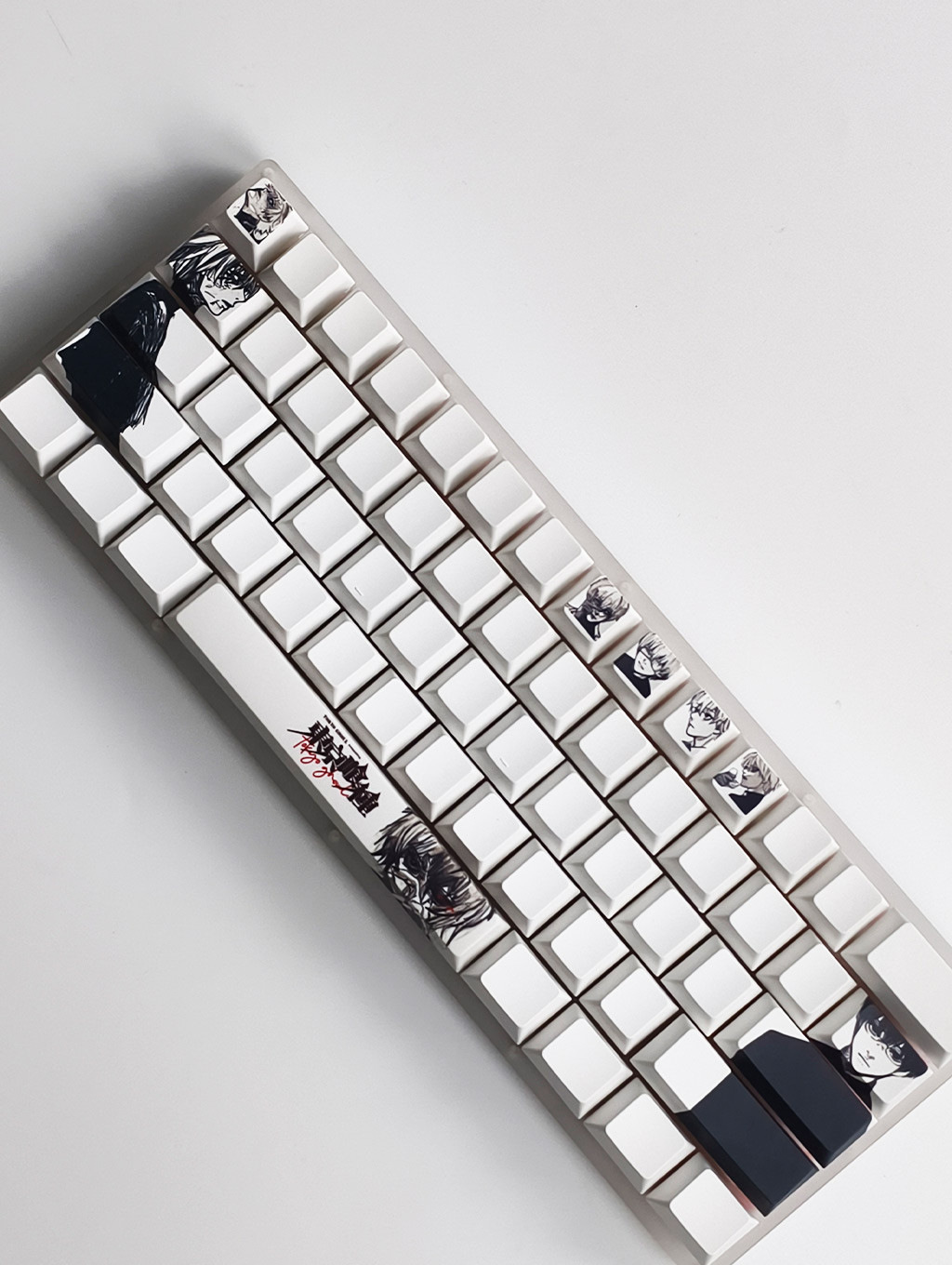 Kaneki Ken Keycaps 12pcs Cherry Profile PBT Dye Sublimation Mechanical ...