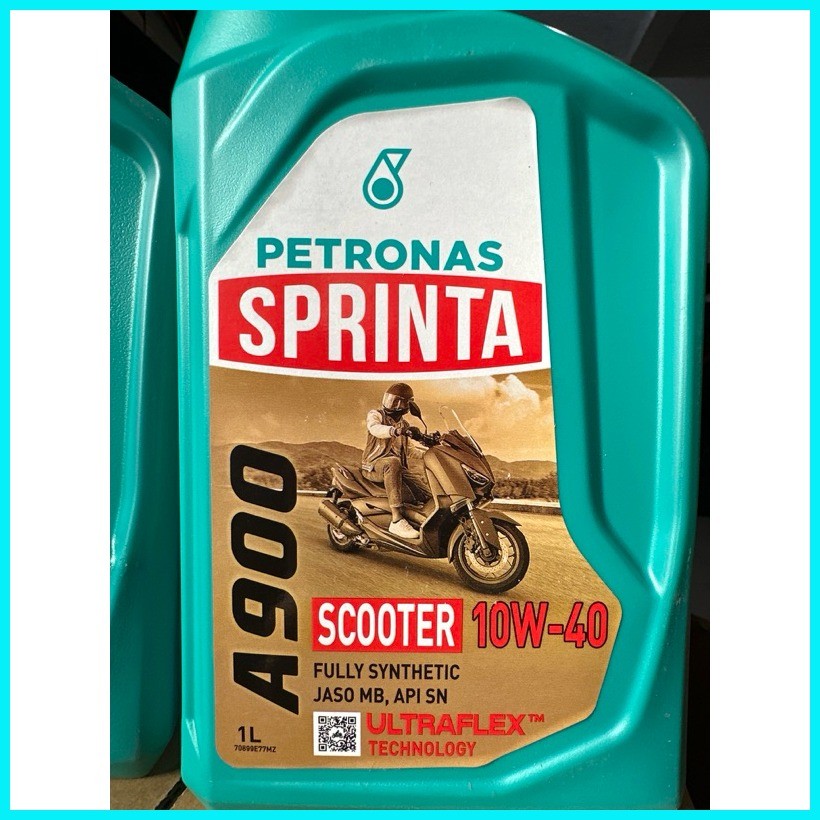PETRONAS Sprinta Engine Oil A700 10W-40 SCOOTER 800ML or A900 Fully ...