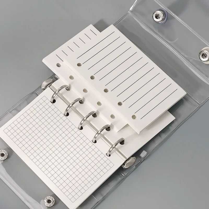M5 Mini Blank Notebook Replacement Pages A8 Refillable Inner Core Five ...