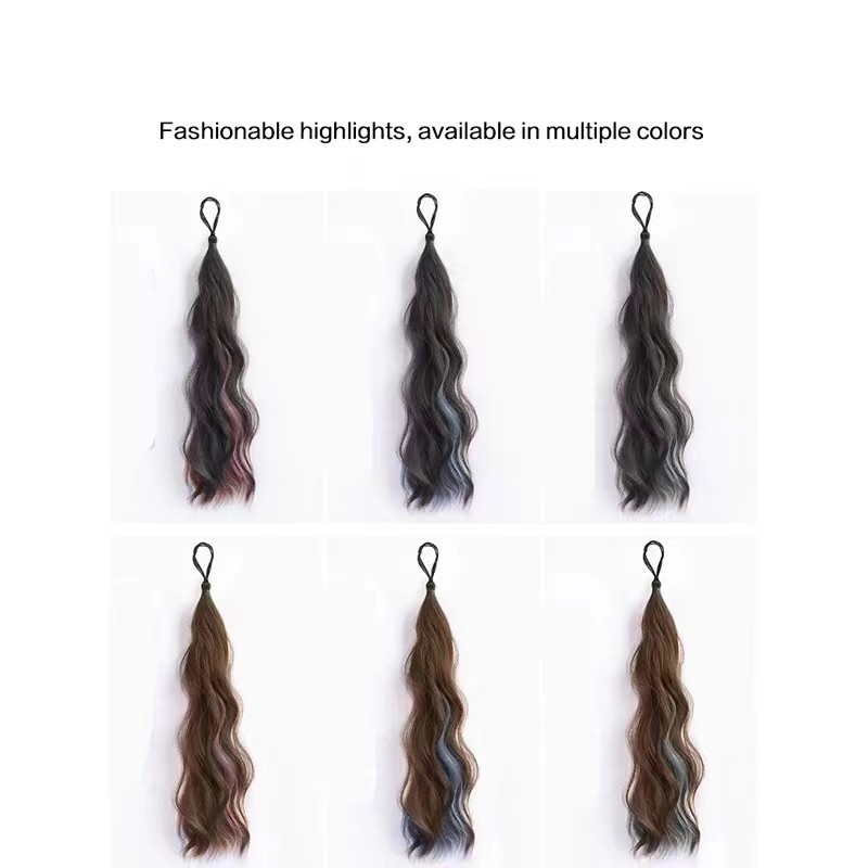 Woman for wig Hairpin Hair accessories Ponytail Lazy hair curler Maruki ...