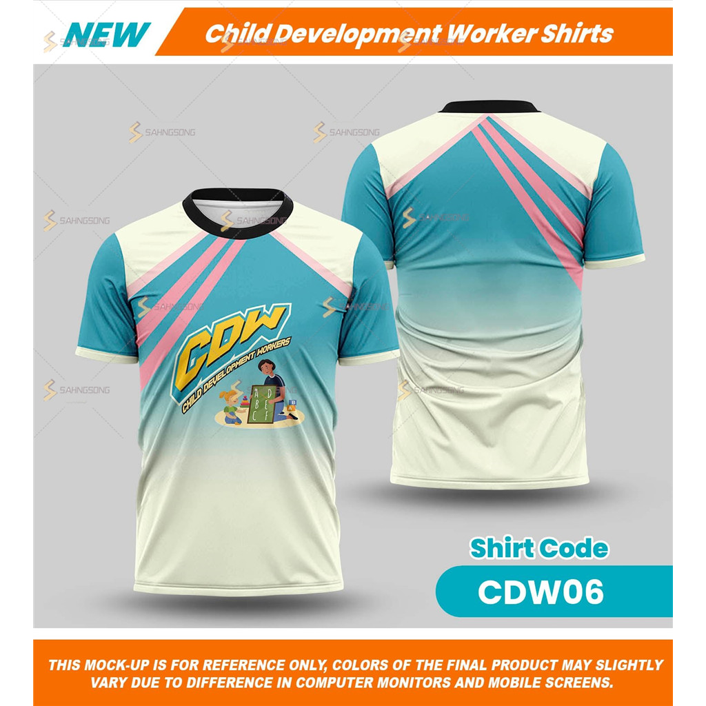 [READY STOCK]2024 CDW Full Sublimation T-shirt. Full Sublimation Polo ...
