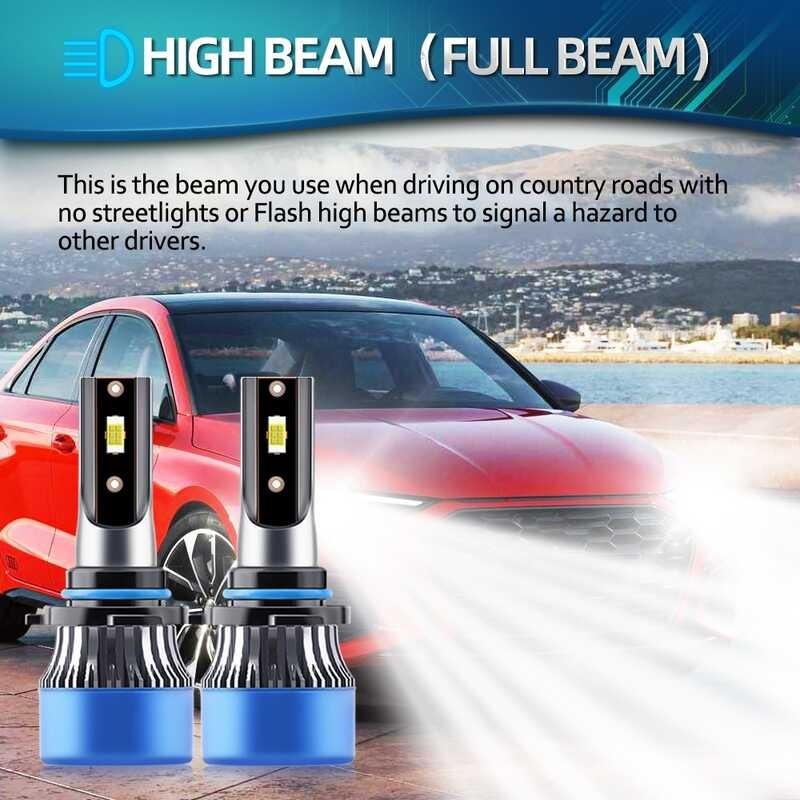 Roadsun Car Headlight LED Bulb Auto Fog Light 12V Para Sa Toyota Camry ...