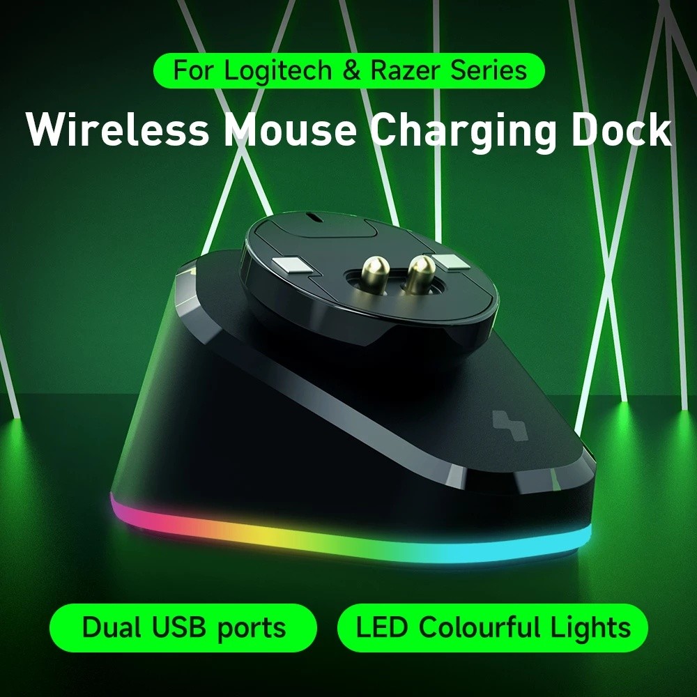 Mouse Wireless Charger Compatible with Logitech G Pro X Superlight G502 ...
