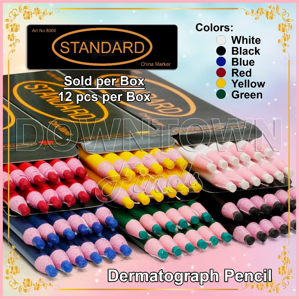 DERMATOGRAPH Tailor pencil (STANDARD) TAILORING (12 PCS/BOX) (sold per ...