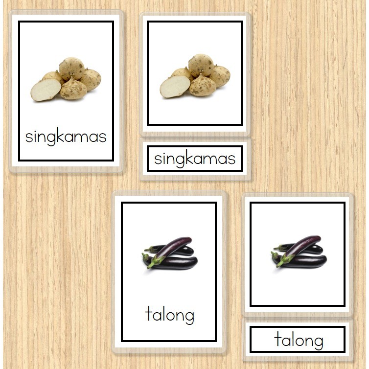 ۞ ♞VEGETABLES in the PHILIPPINES - Bahay Kubo Gulay - Montessori Three ...