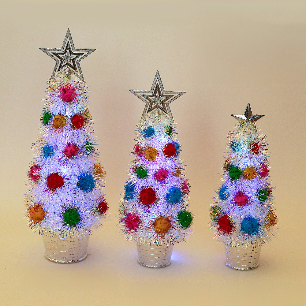 Gold Silver Red Star Christmas Tree Top Stars 3D Five Point Star Home ...