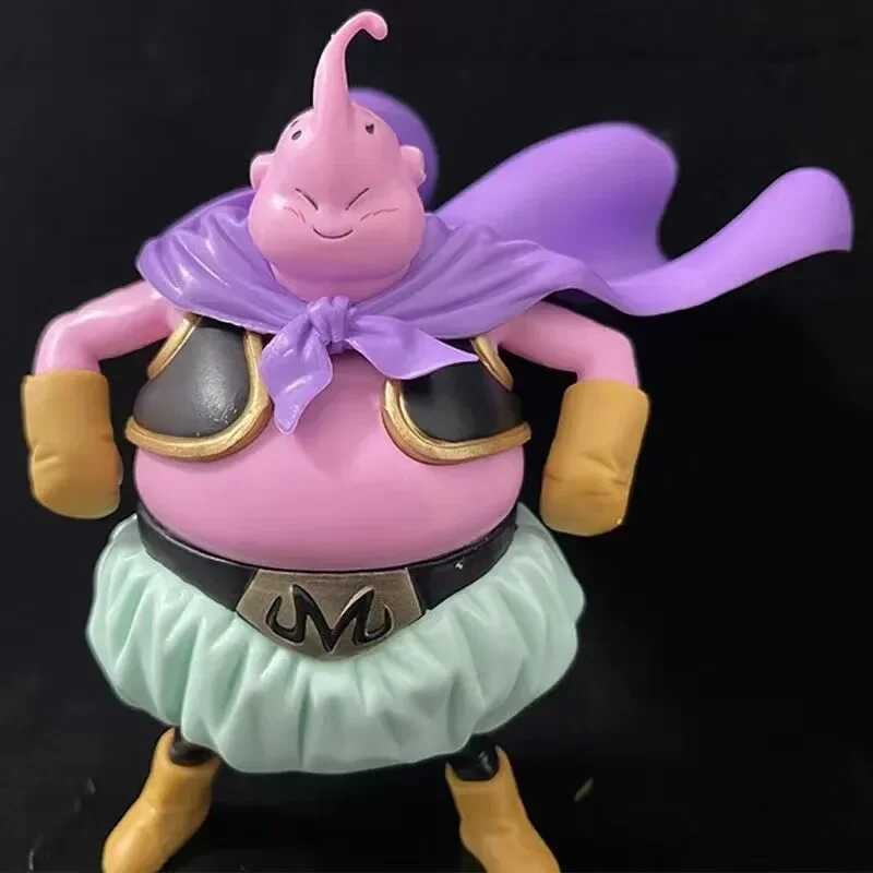 6 14Cm Dragon Ball Z Fat Figure Min Buu With 2 Heads Boo Pvc Gk ...