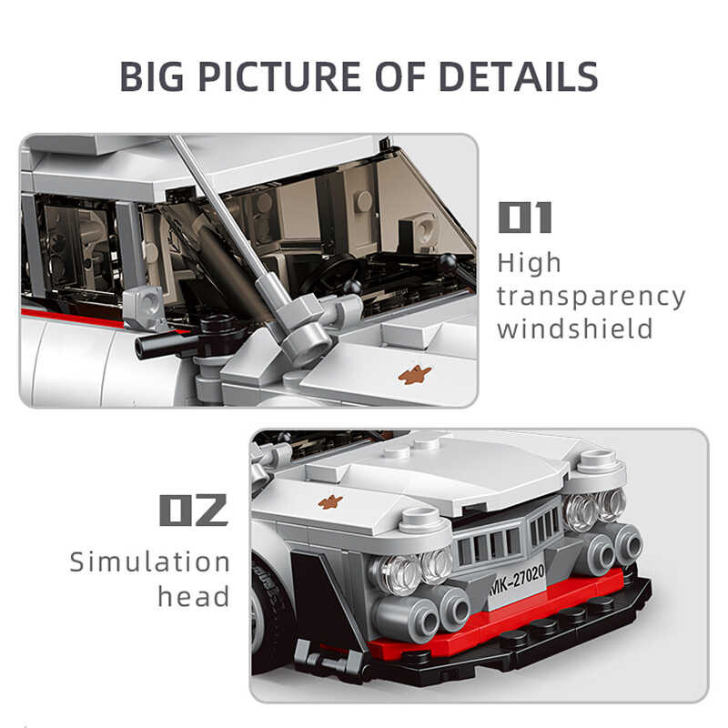 Technical City Sports Super Speed Racing Car Building Bloc MOC Mini ...