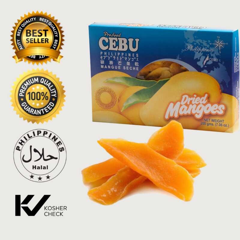 2024In vogue Profood Cebu Brand Dried Mangoes 200g | Shopee Philippines