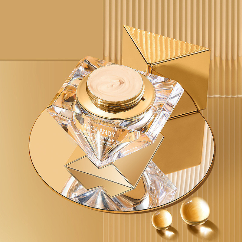 MACK ANDY Powder Cream Brighten Skin Tone Cream Skin Nourish Skin And ...