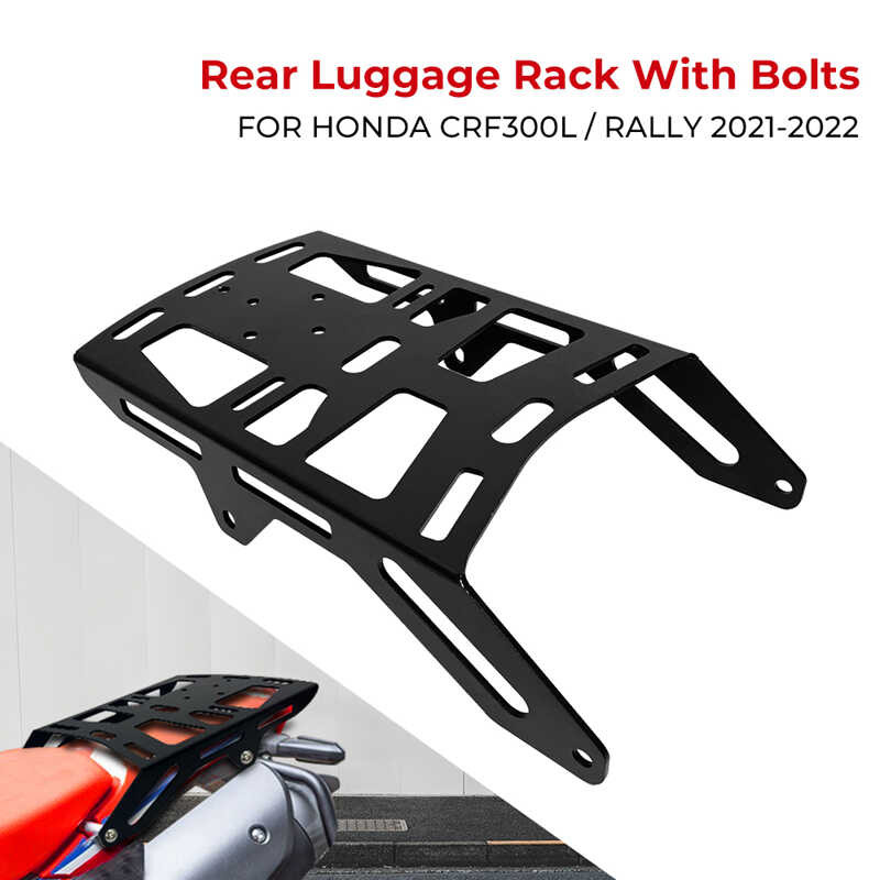 Lage Holder Motorcycle Cargo Shelf Mount Bracket Rear Rack For Honda ...