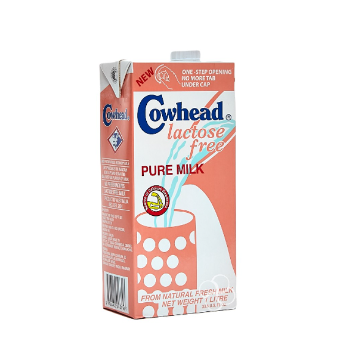 Cowhead UHT Milk Lactose Free | Shopee Philippines