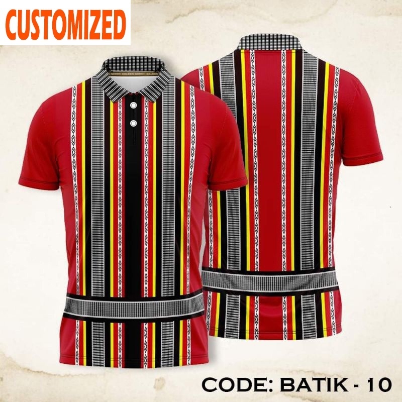 Philippine Ethnic Men's Filipino Top Modern Baron Tribal Style Polo ...