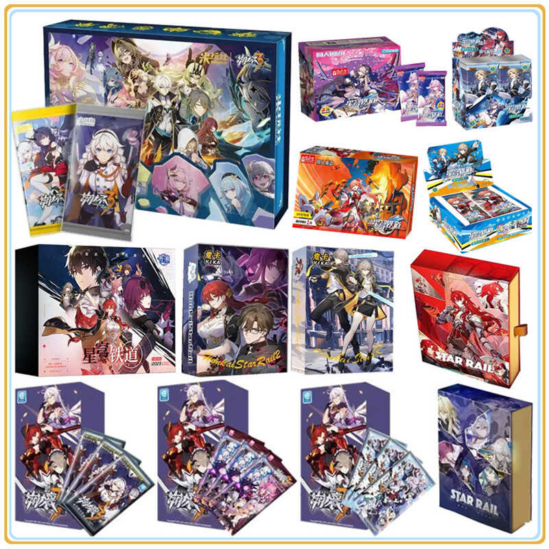 Genshin Impact Honkai Star Railway Two-Dimensional Card Rare ...