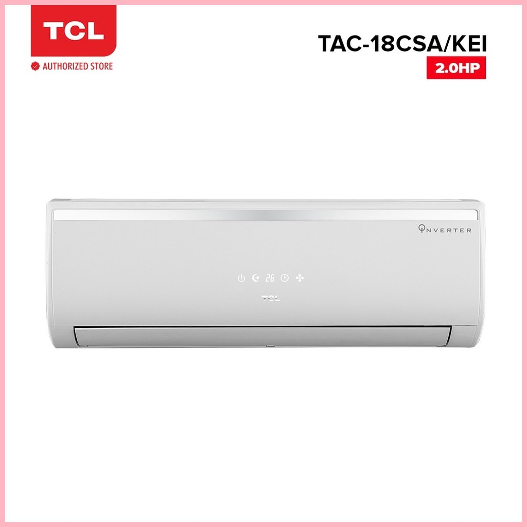 TCL 2HP Inverter Aircon Split-type Air Conditioner (TAC-18CSA/KEI ...