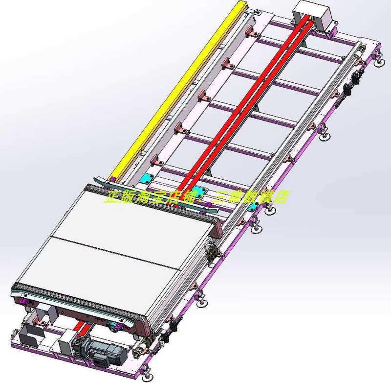 Pallet Shuttle Track Electric Flatbed Dolly Platform Transport Machine ...