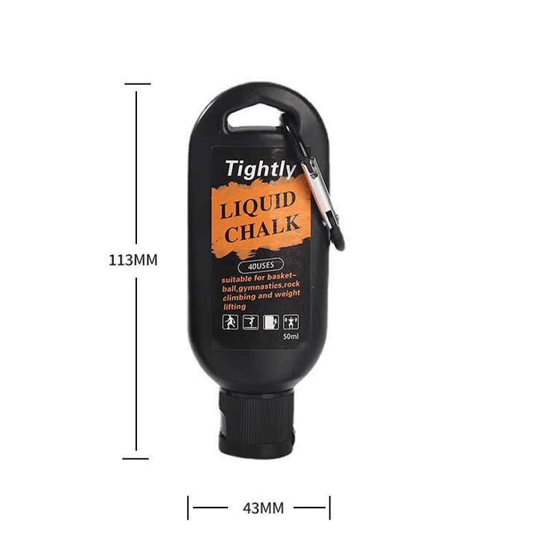 50ml Liquid Gym Chalk Grip Liquid ChalkGym Workout Body Building Power ...