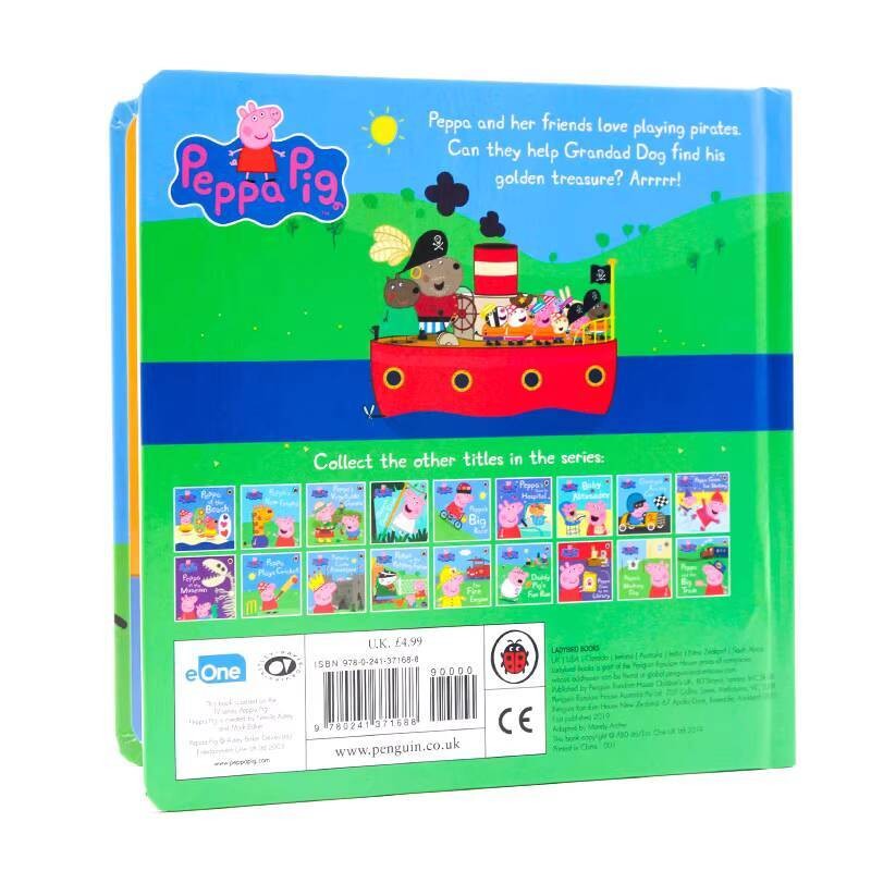 Peppa Pig Pirate Board Book Peppa Pig: Peppa the Pirate Original ...
