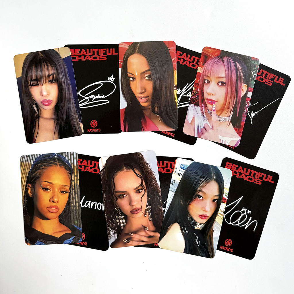 Kpop Idol KATSEYE BEAUTIFUL CHAOS Photocards | Shopee Philippines