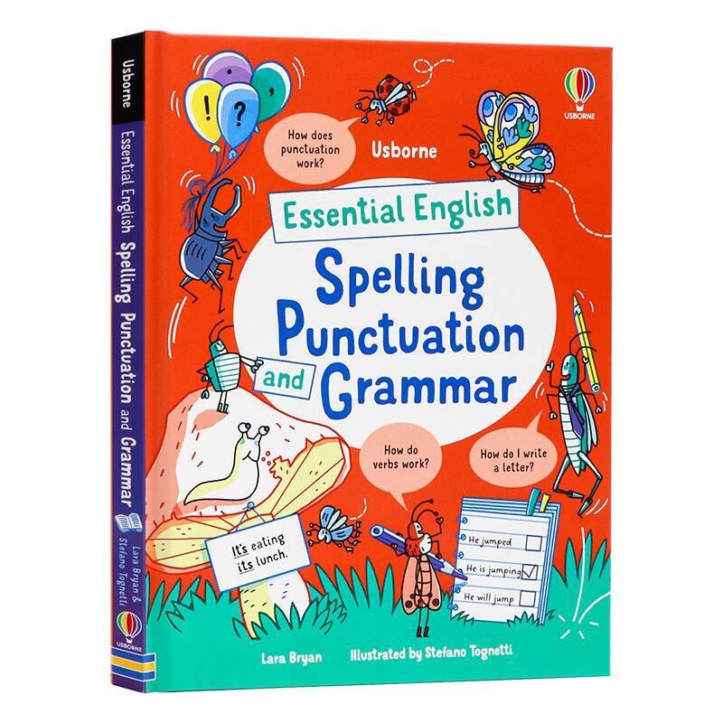 Usborne Essential English Spelling Punctuation and Grammar for Children ...