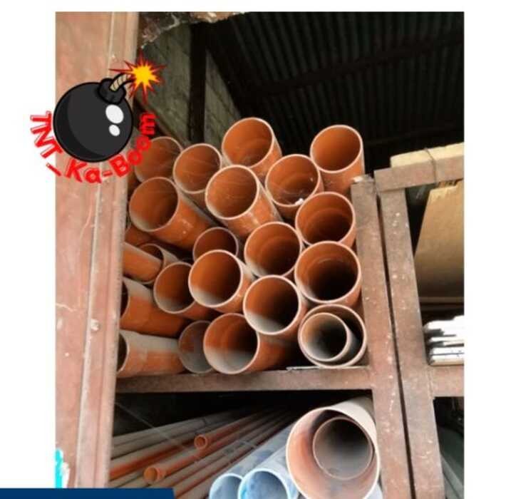 PVC "Neltex" Makapalpipe ORANGE Pipe "Big Sizes" 2” 3" 4" | Sold Per ...