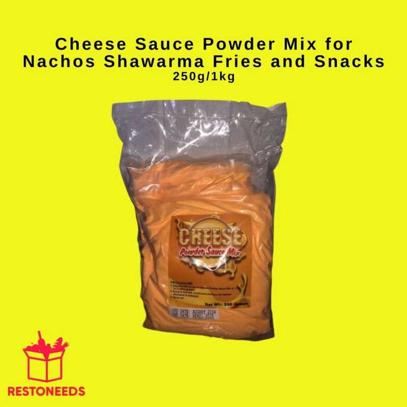 Cheese Sauce Powder Mix For Nachos Shawarma Fries And Snacks 250G / 1Kg ...