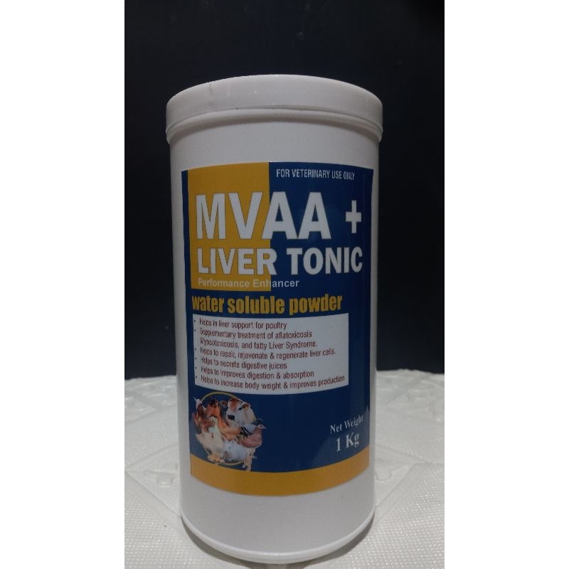 MVAA + LIVER TONIC (1KG Canister) | Shopee Philippines